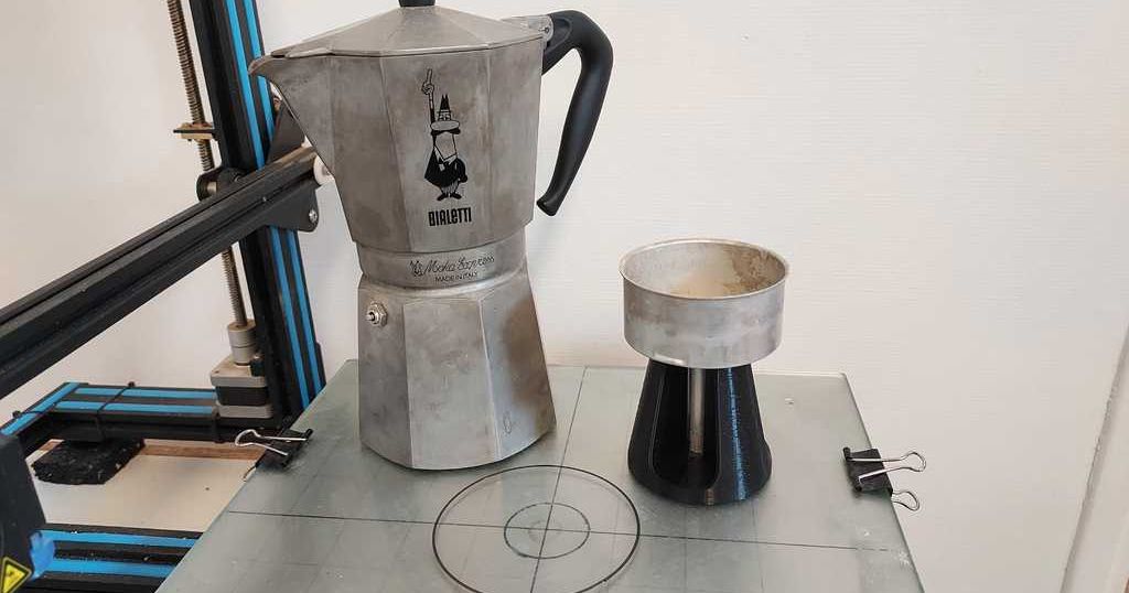 Bialetti Moka Express 9 cups funnel stand (Jayuk's "Bialetti Moka ...