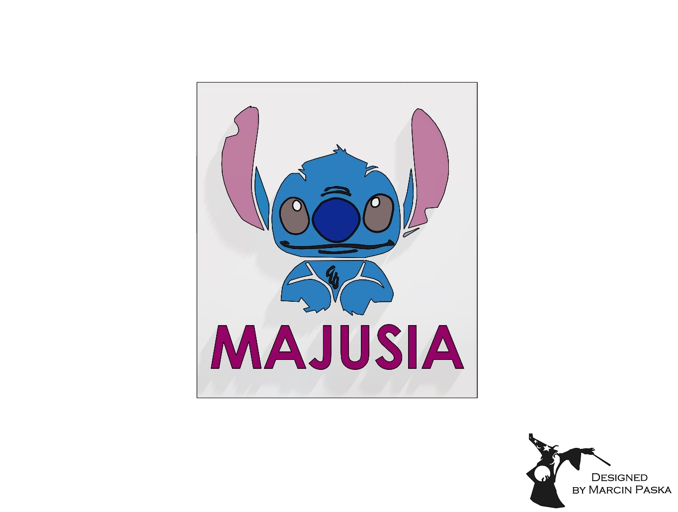 Stich & Majusia ;-) by MarcinPaska | Download free STL model ...