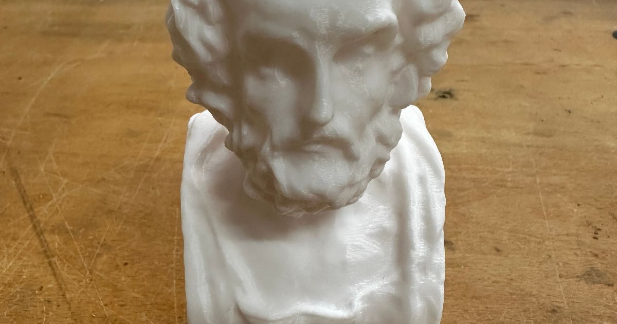Bust of Homer by TonyW | Download free STL model | Printables.com