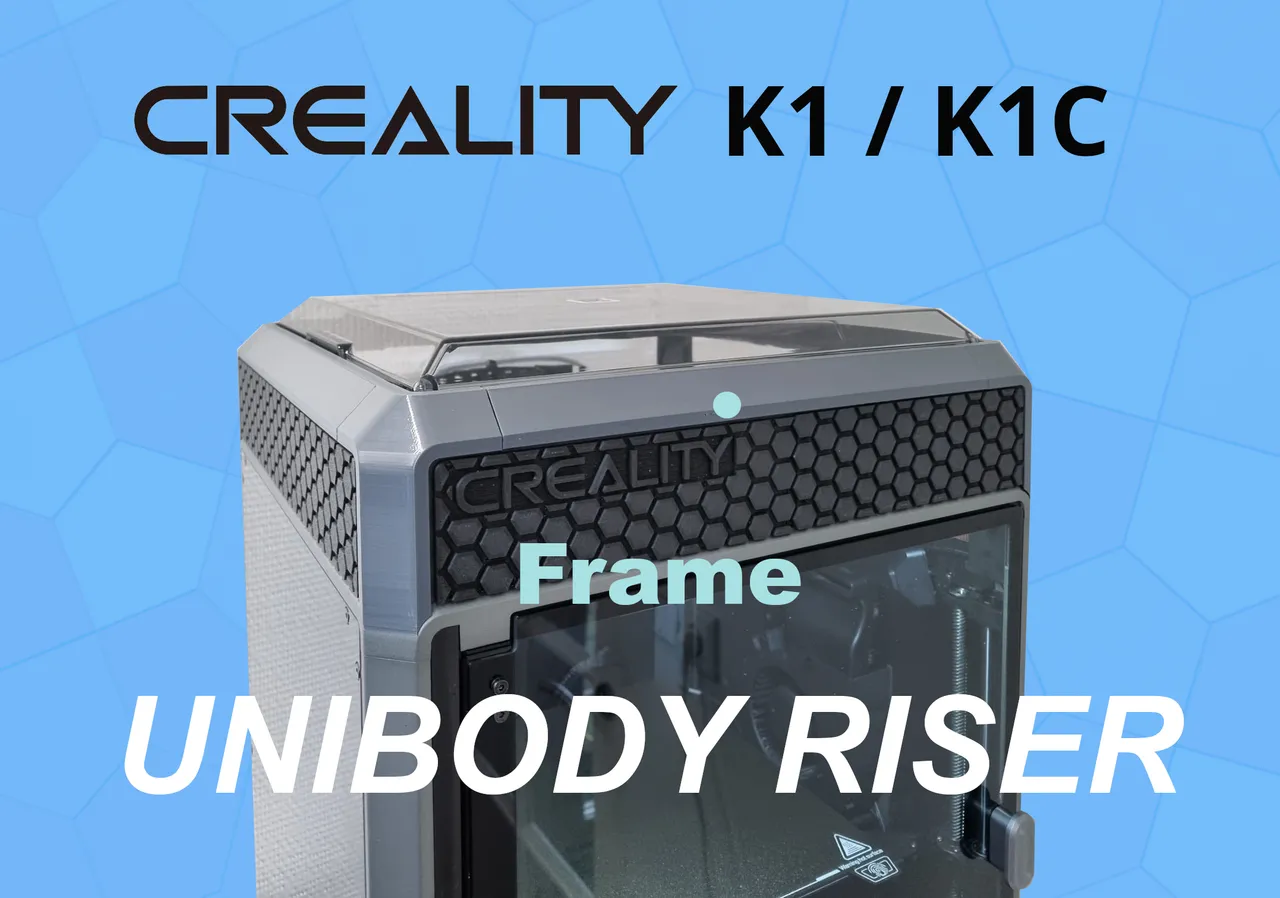 Creality K1 / K1C Unibody Riser Frame by BlenderRender | Download free ...