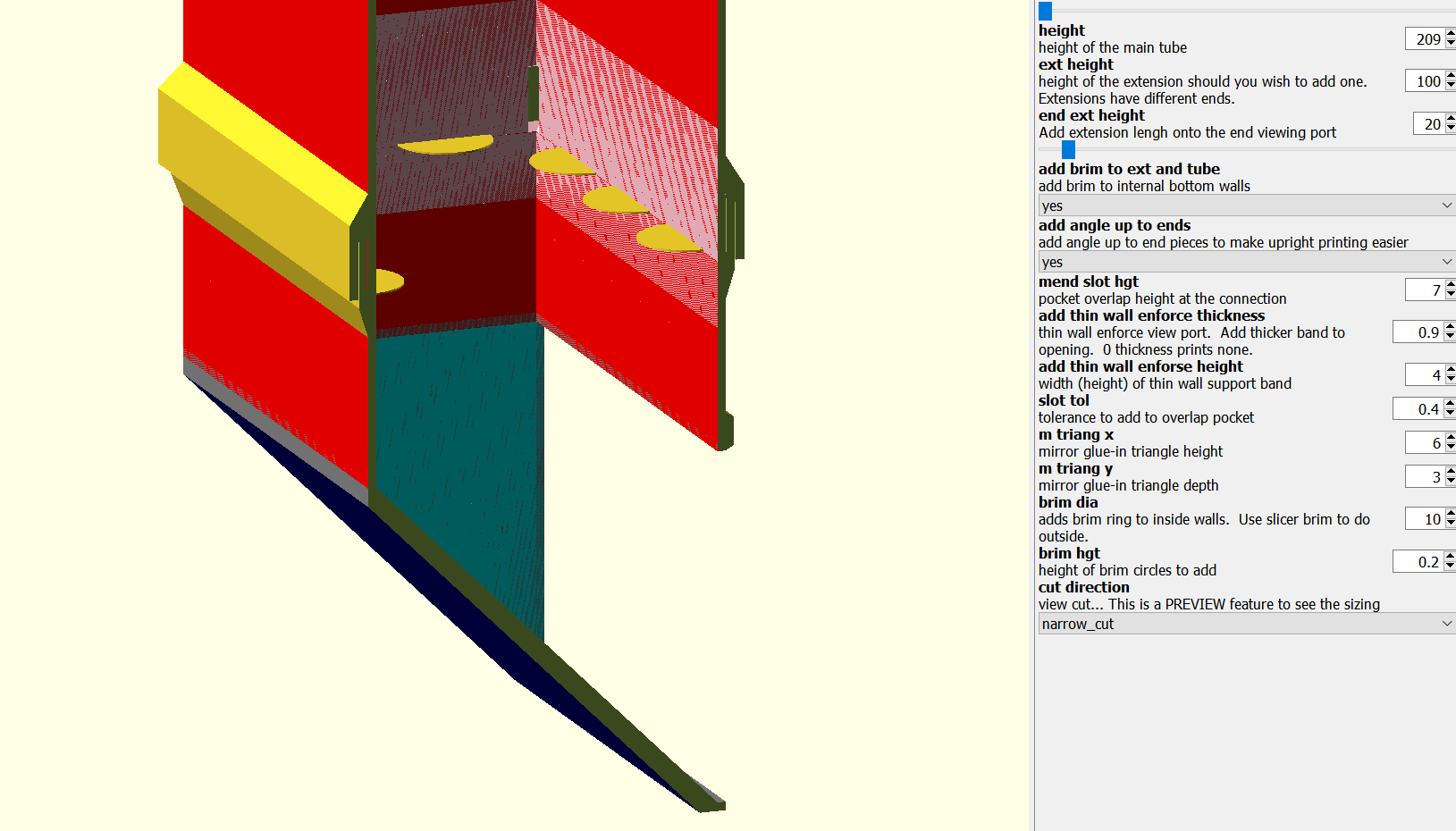 Periscope parts Generator by AlwaysTinkering | Download free STL model ...