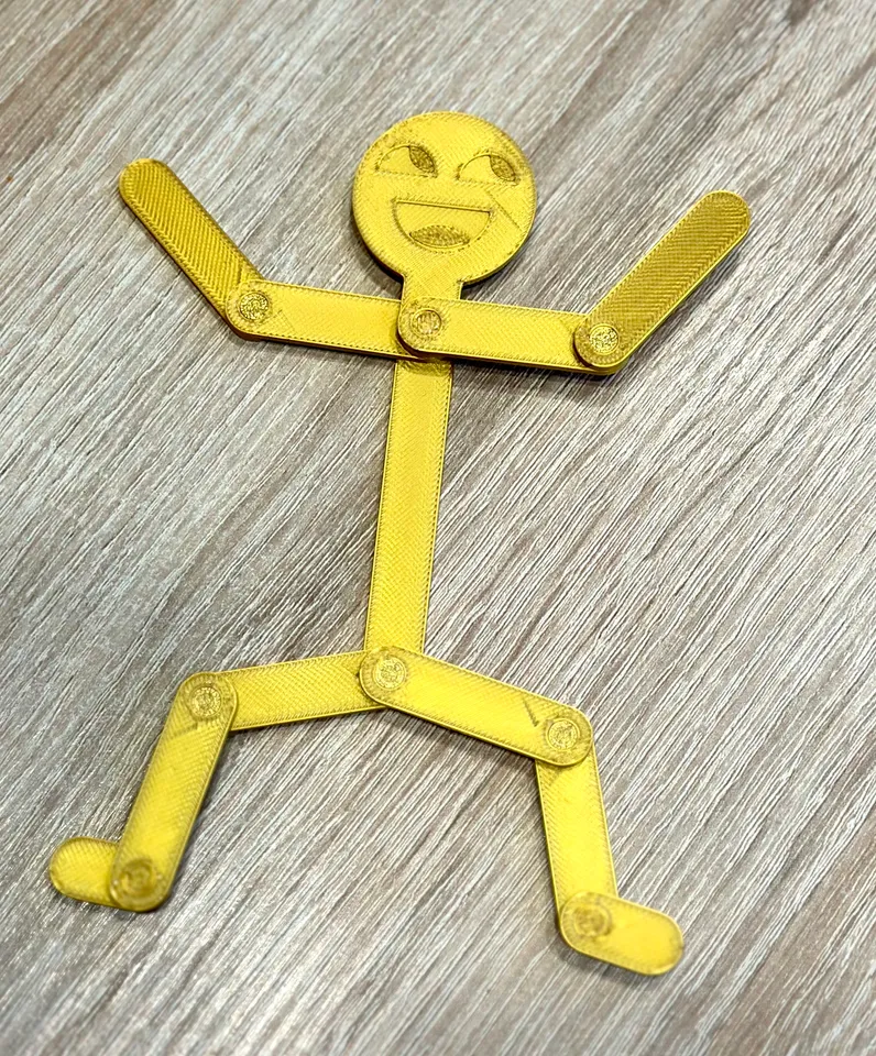 Montessori Educational Stick Men for kids by 3Dmar | Download free STL ...