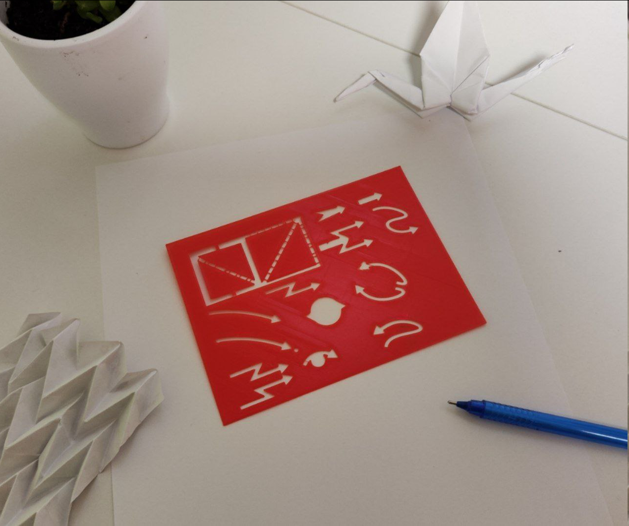 Drawing template for origami schemes by UraniumBottle | Download free ...