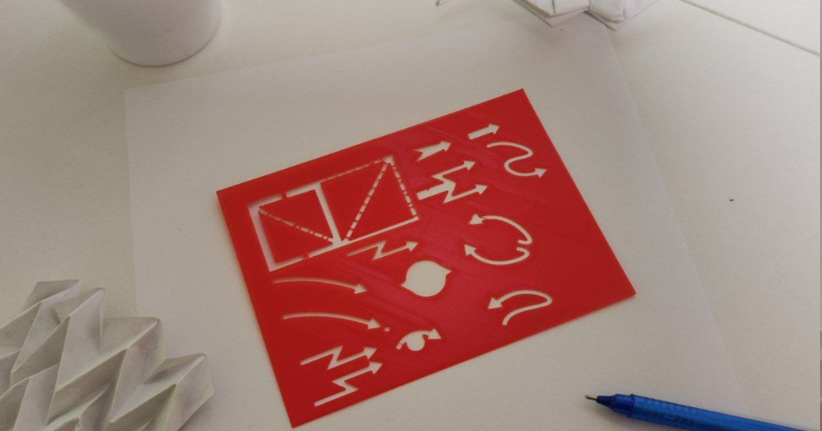 Drawing template for origami schemes by UraniumBottle | Download free ...