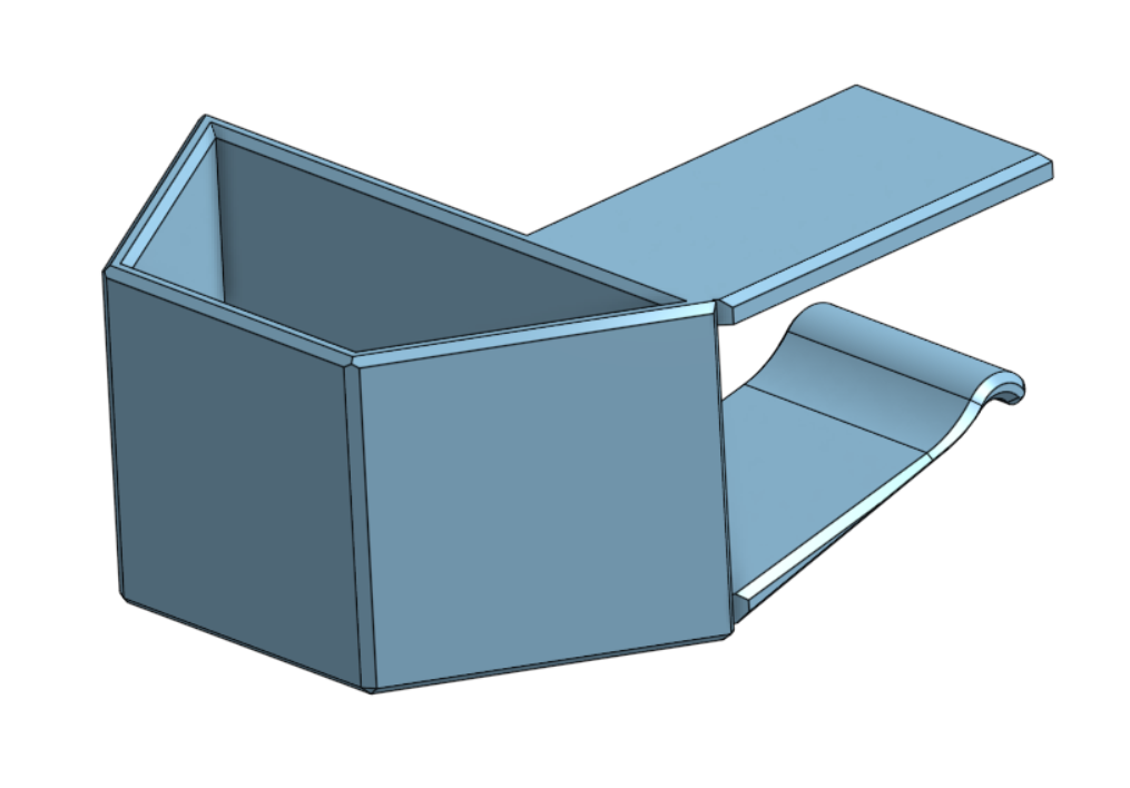 Remote holder for table, no support needed by kuldar | Download free ...