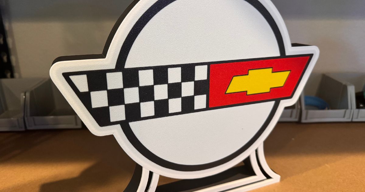 C4 Corvette Lightbox by Plazt3k M8kr | Download free STL model ...