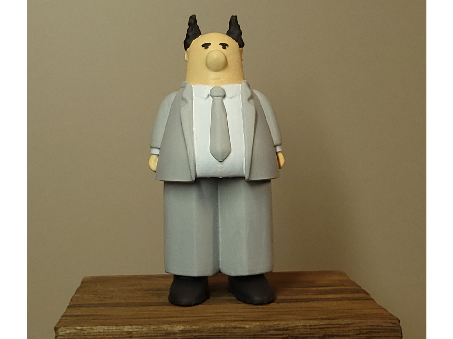 Pointy Haired Boss - Onepiece by reddadsteve | Download free STL model ...