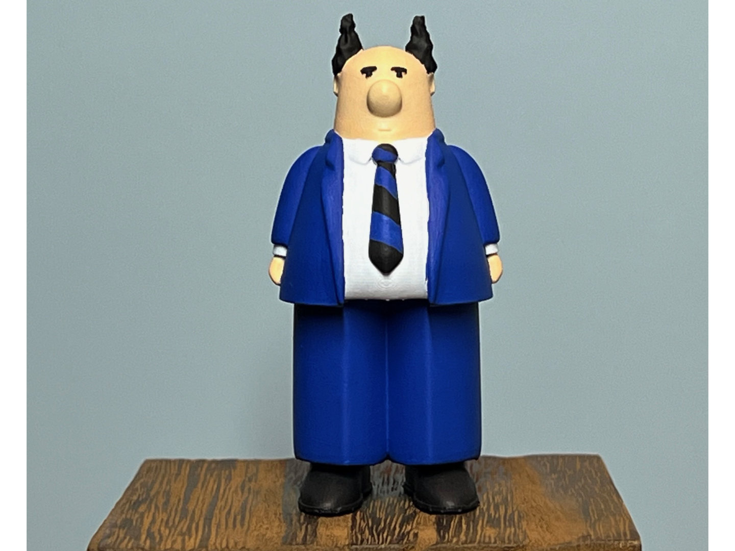 Pointy Haired Boss - Onepiece by reddadsteve | Download free STL model ...