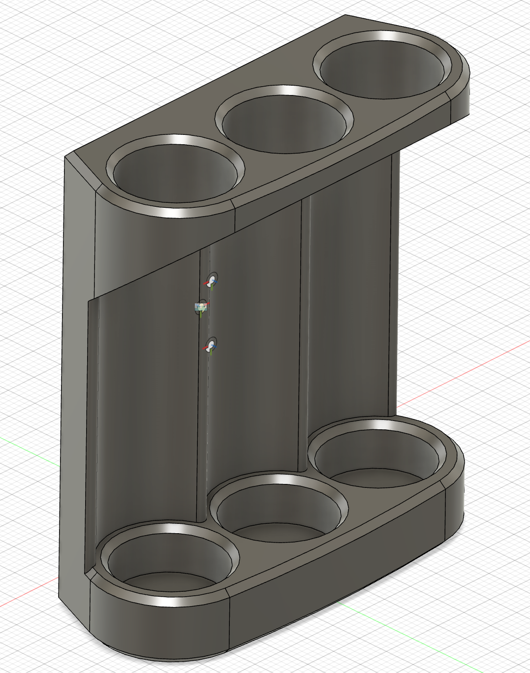 Three Tube Holder by dumskillz | Download free STL model | Printables.com