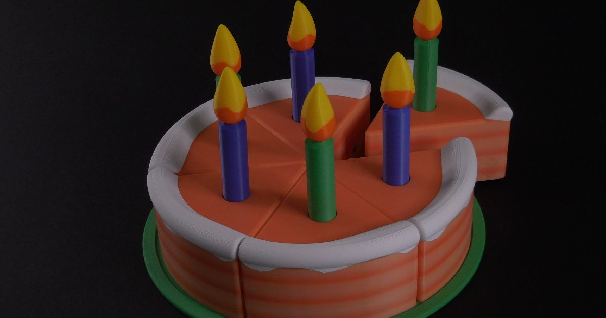 Fun Kitchen birthday cake by ButtalaBuild | Download free STL model ...