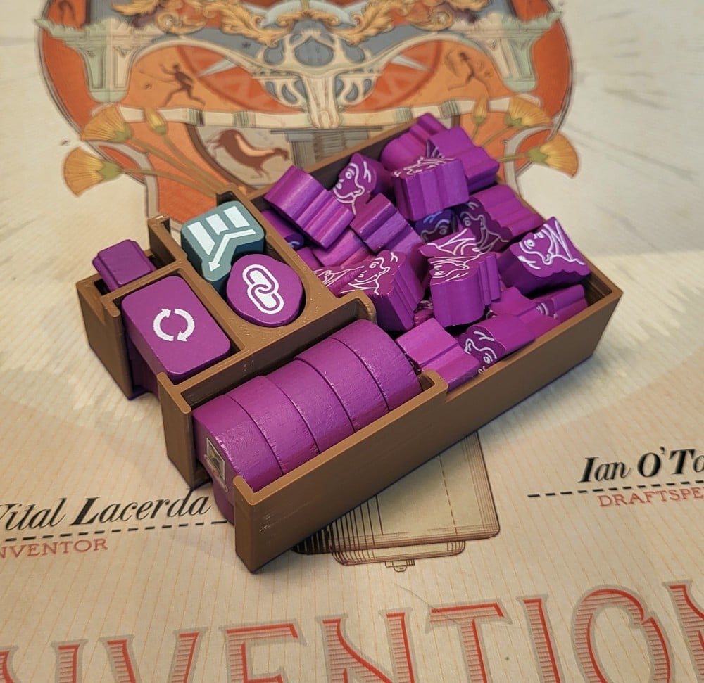 Inventions - Evolution of Ideas: Player Token Storage Caddy by Spinodal ...