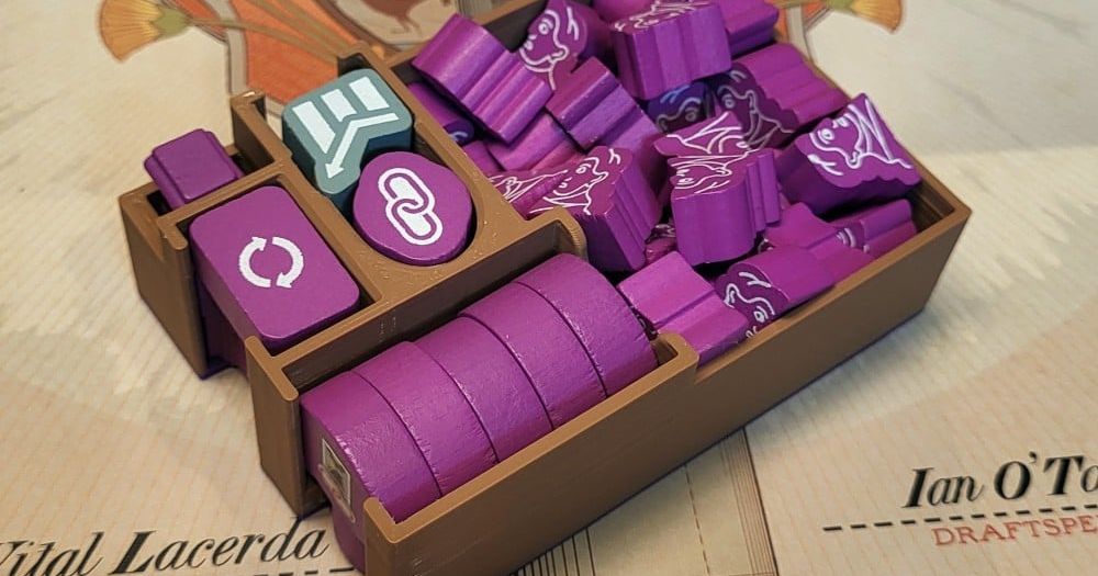 Inventions - Evolution of Ideas: Player Token Storage Caddy by Spinodal ...