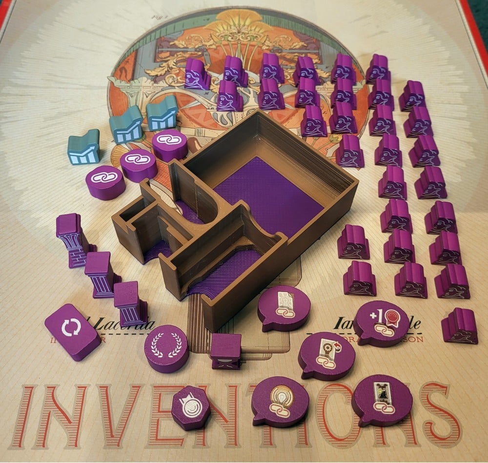 Inventions - Evolution of Ideas: Player Token Storage Caddy by Spinodal ...