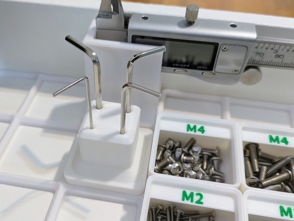 Gridfinity Allen Key Holder by Popcorn | Download free STL model ...