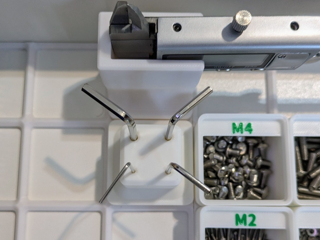 Gridfinity Allen Key Holder by Popcorn | Download free STL model ...