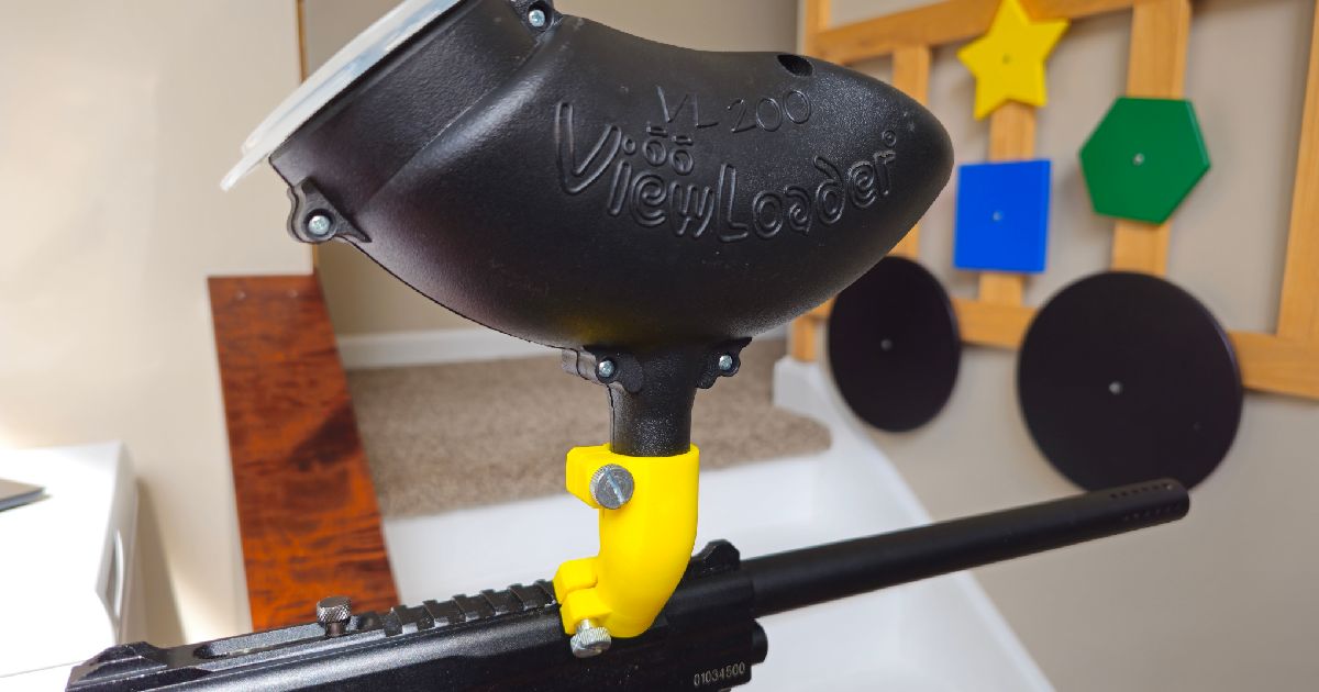 Feed Neck for Spyder MR1 Paintball Gun by The Snekker Show | Download ...