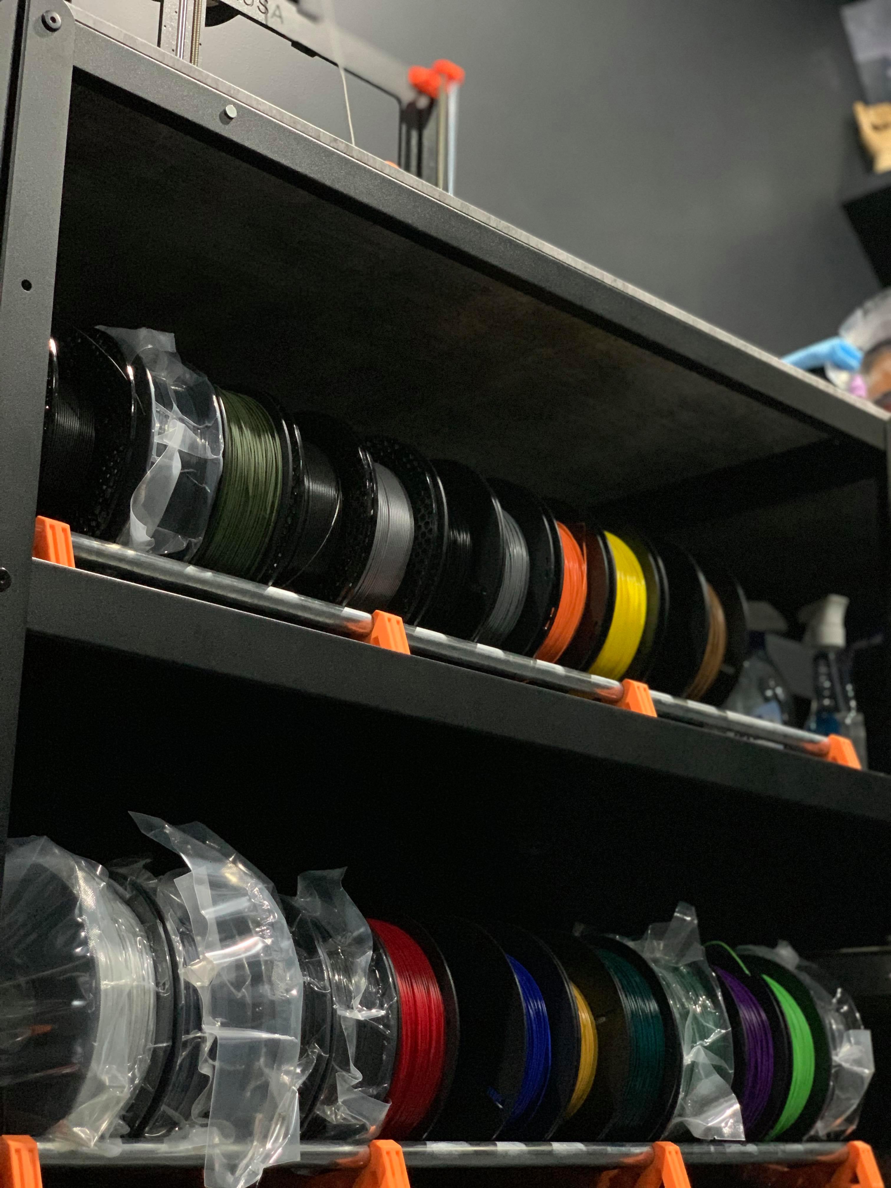 Modular Filament Spool Rack Feet by Lumanieri | Download free STL model ...