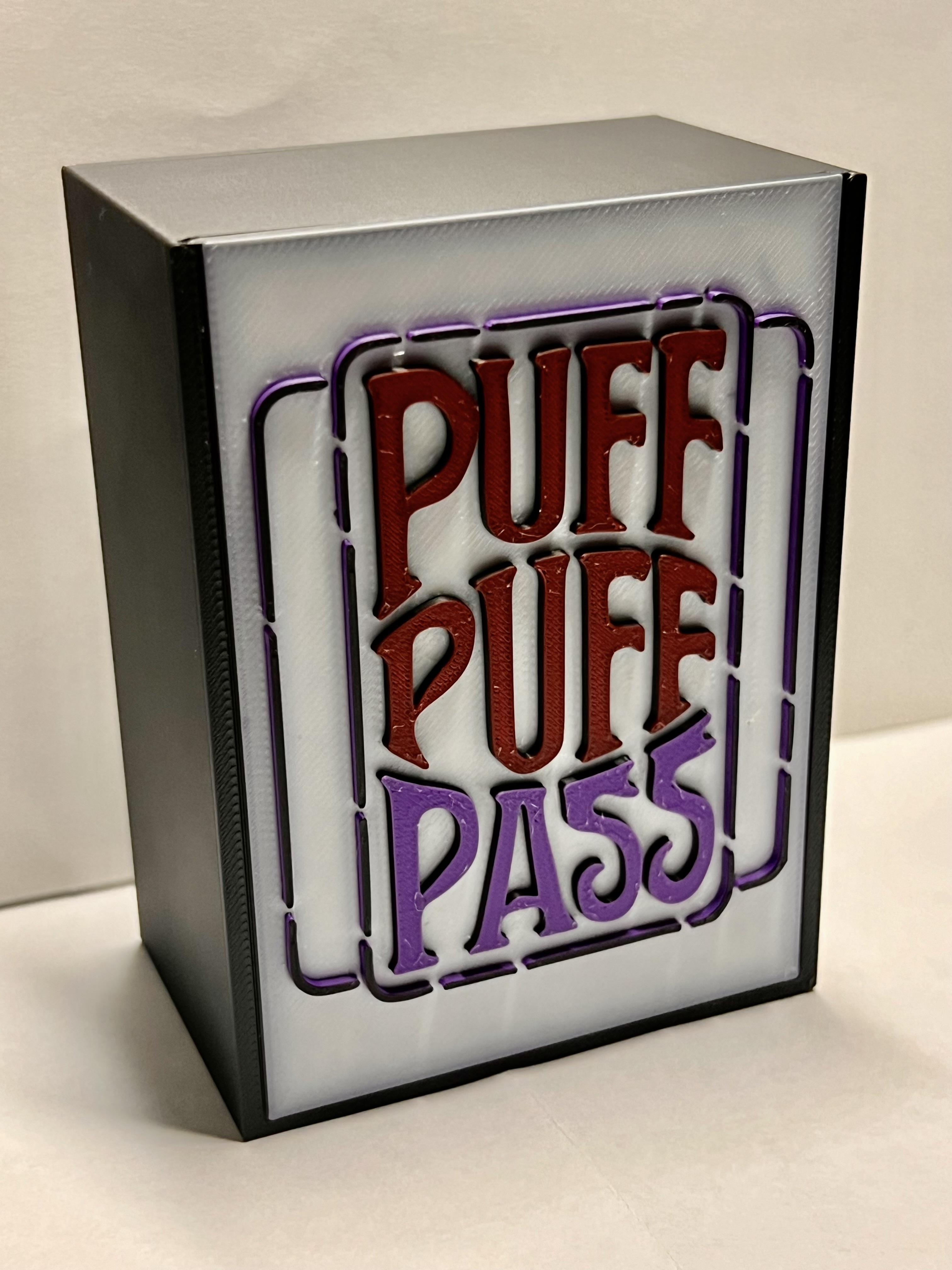 Puff Puff Pass Card Game Box by ChickenX | Download free STL model ...