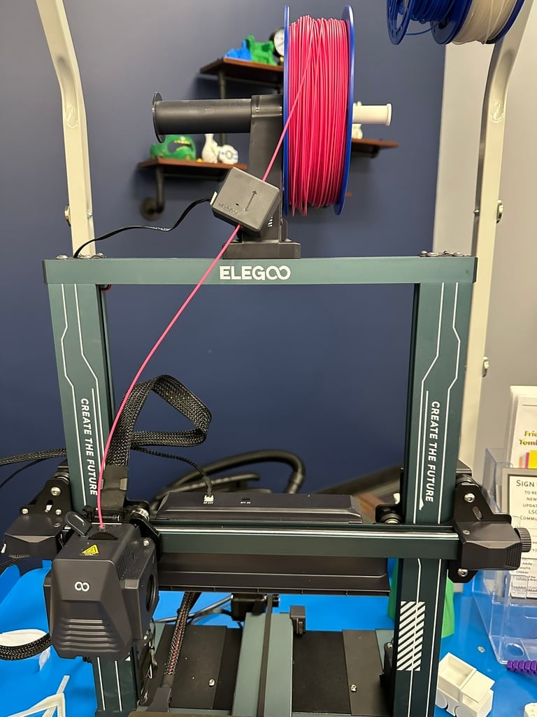 Dremel Size Filament Spool Adapter for Elegoo 4 Series 3D Printers by ...