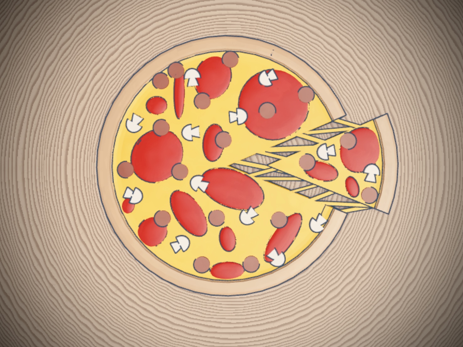 Pizza Bridging Test by Craftnado | Download free STL model | Printables.com
