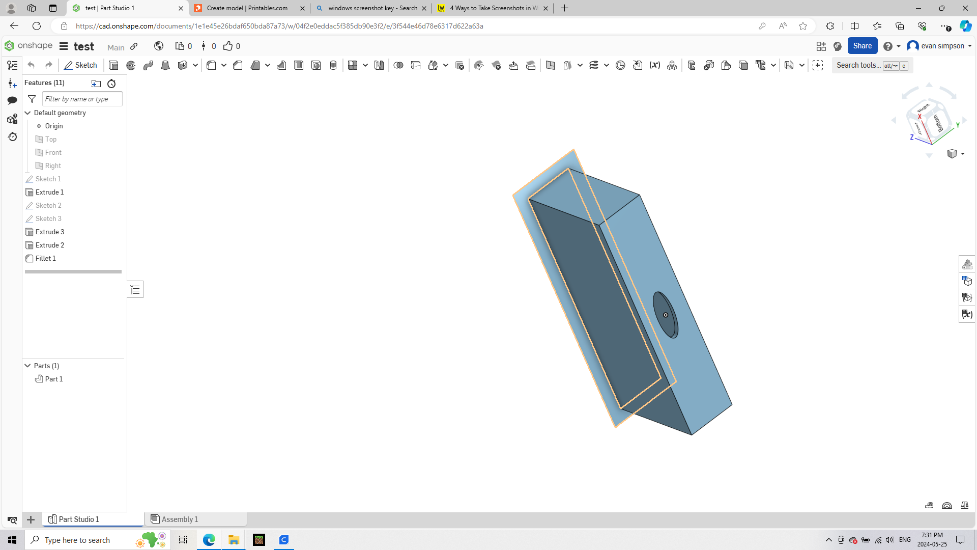 phone insert by missing leg | Download free STL model | Printables.com