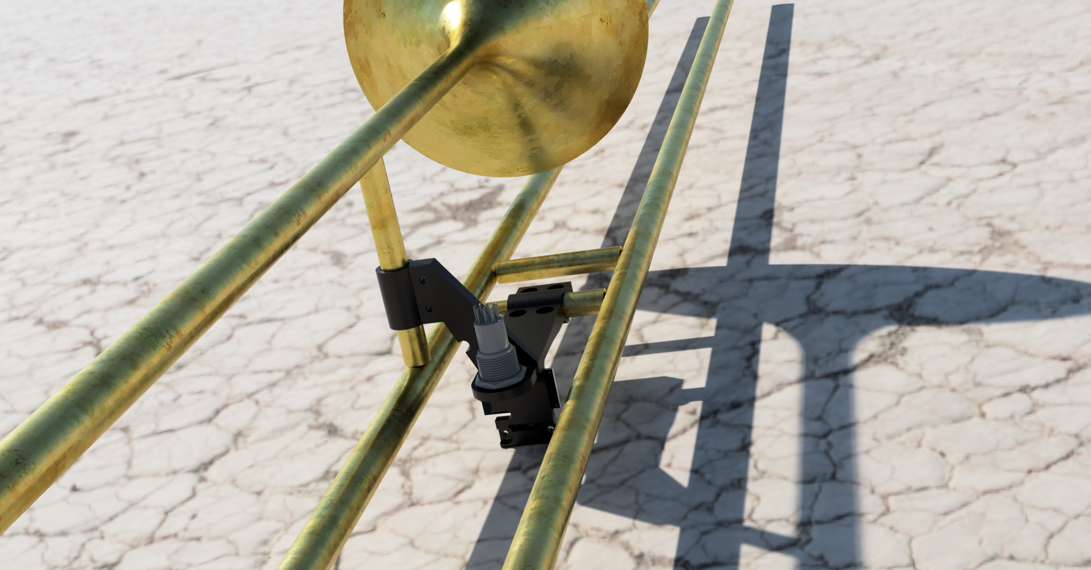 "Real" Trombone Champ trombone controller mount by Gearomatic ...