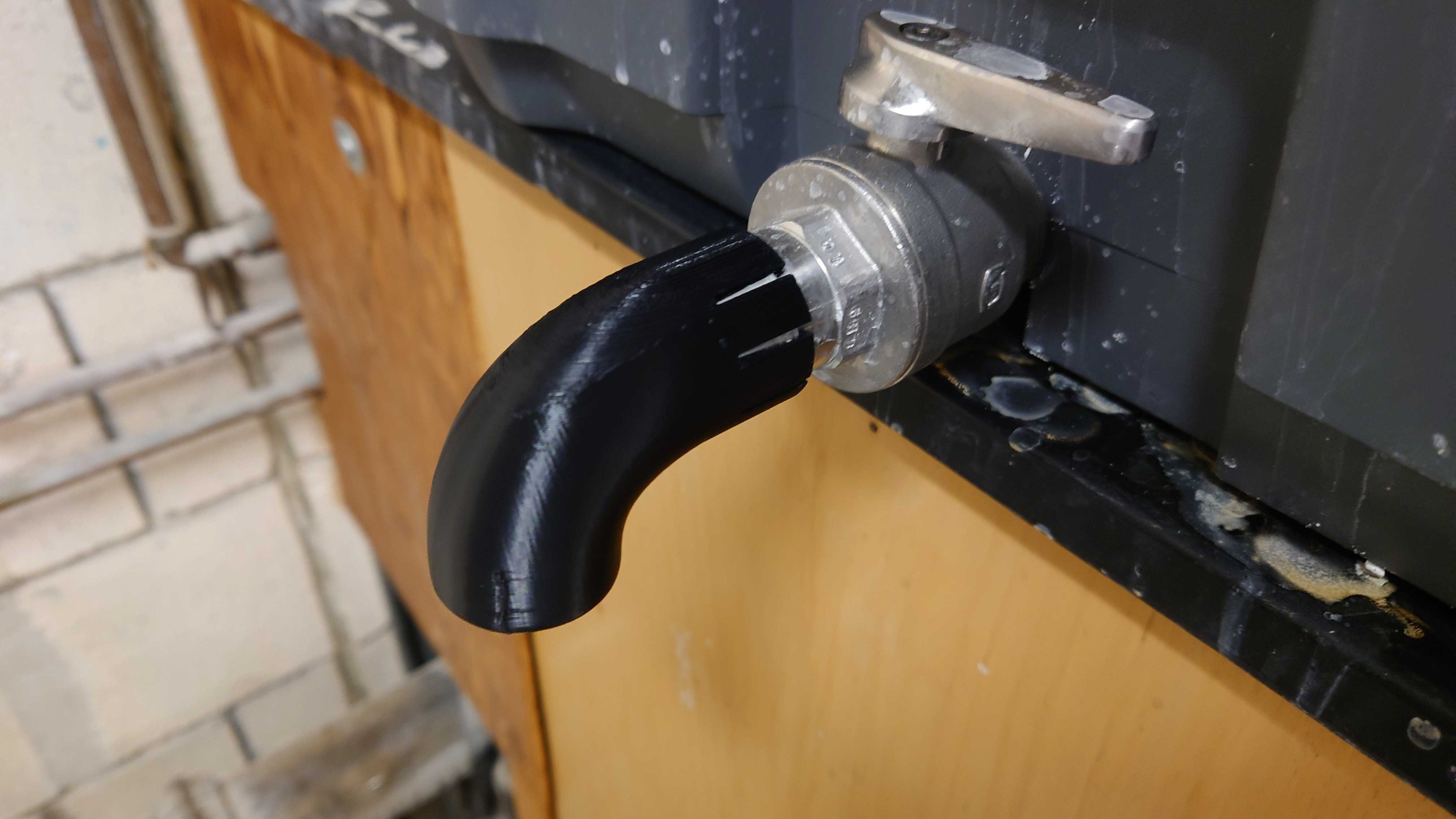Right Angle Spigot for SCA-1200HT Support Cleaning Apparatus by ...