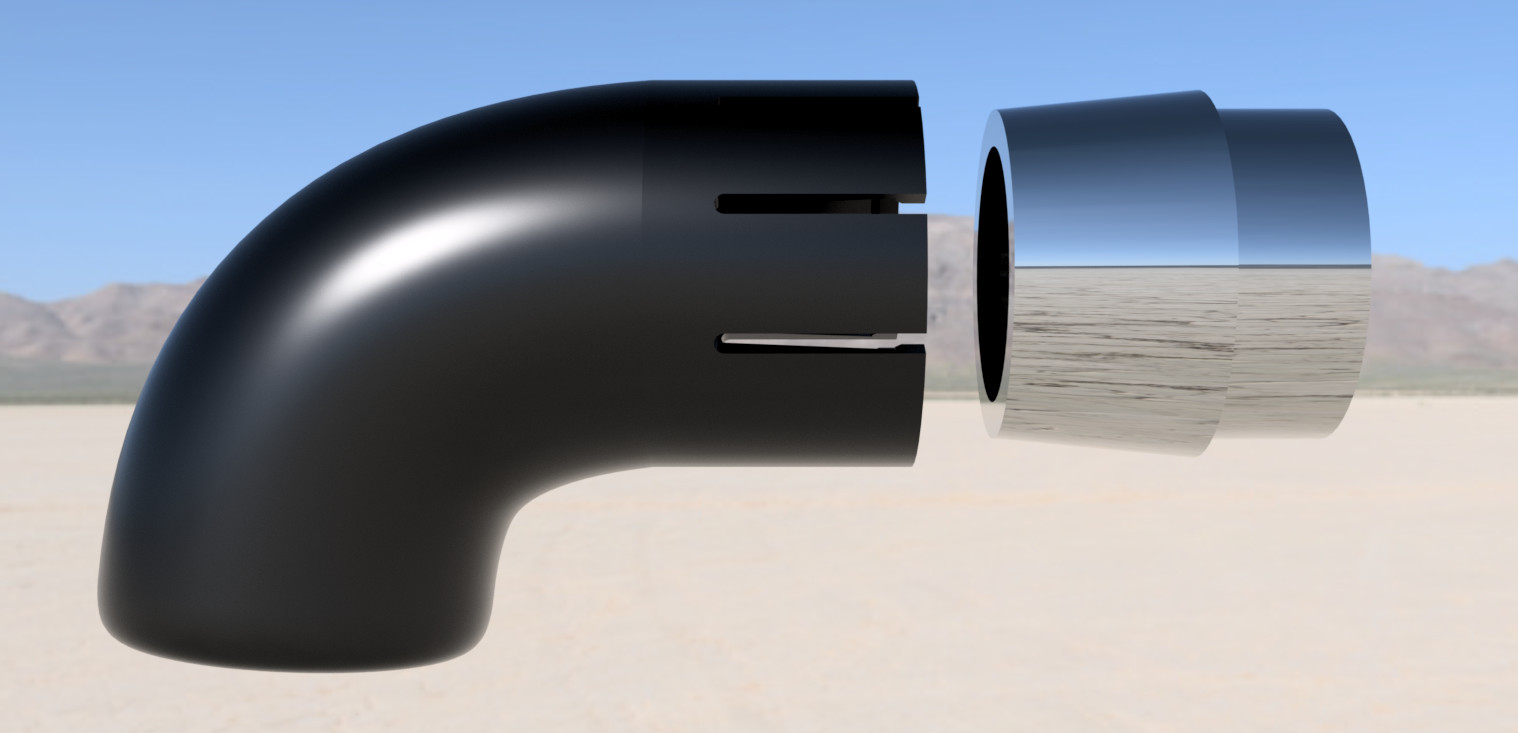 Right Angle Spigot for SCA-1200HT Support Cleaning Apparatus by ...