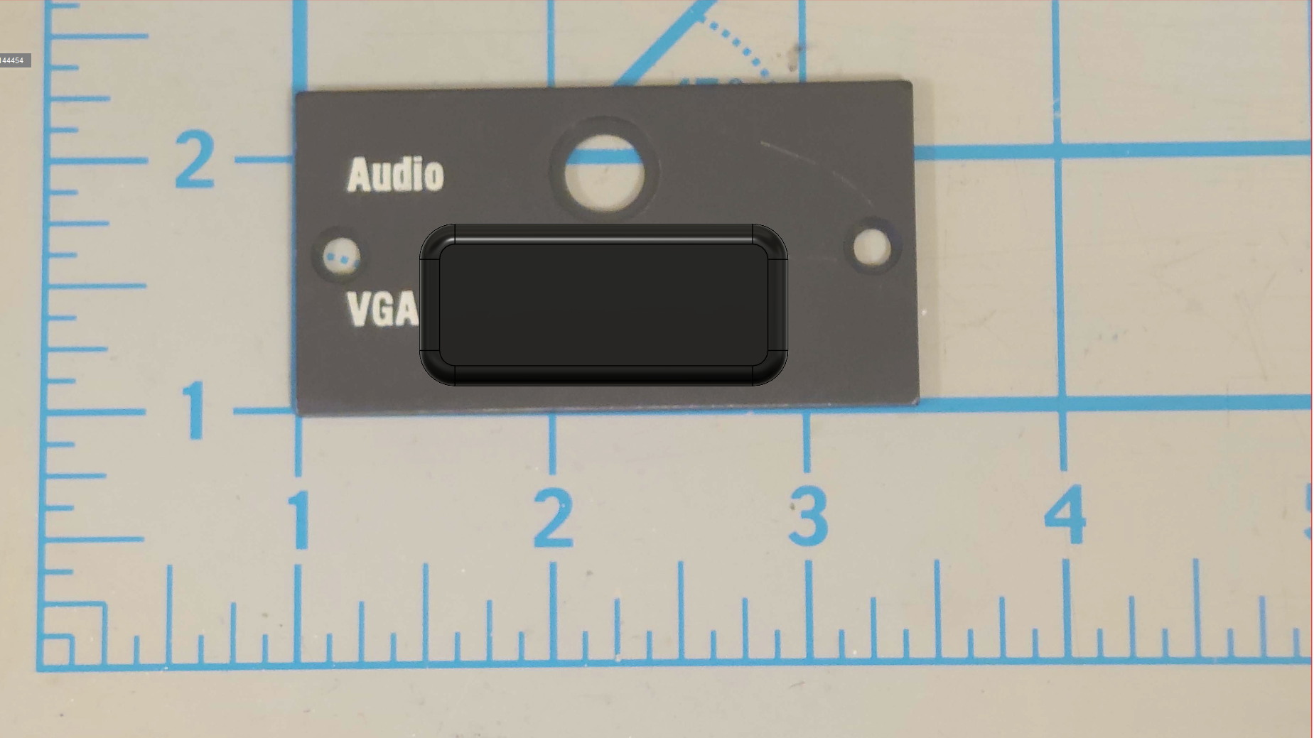 VGA coverplate by Gearomatic | Download free STL model | Printables.com