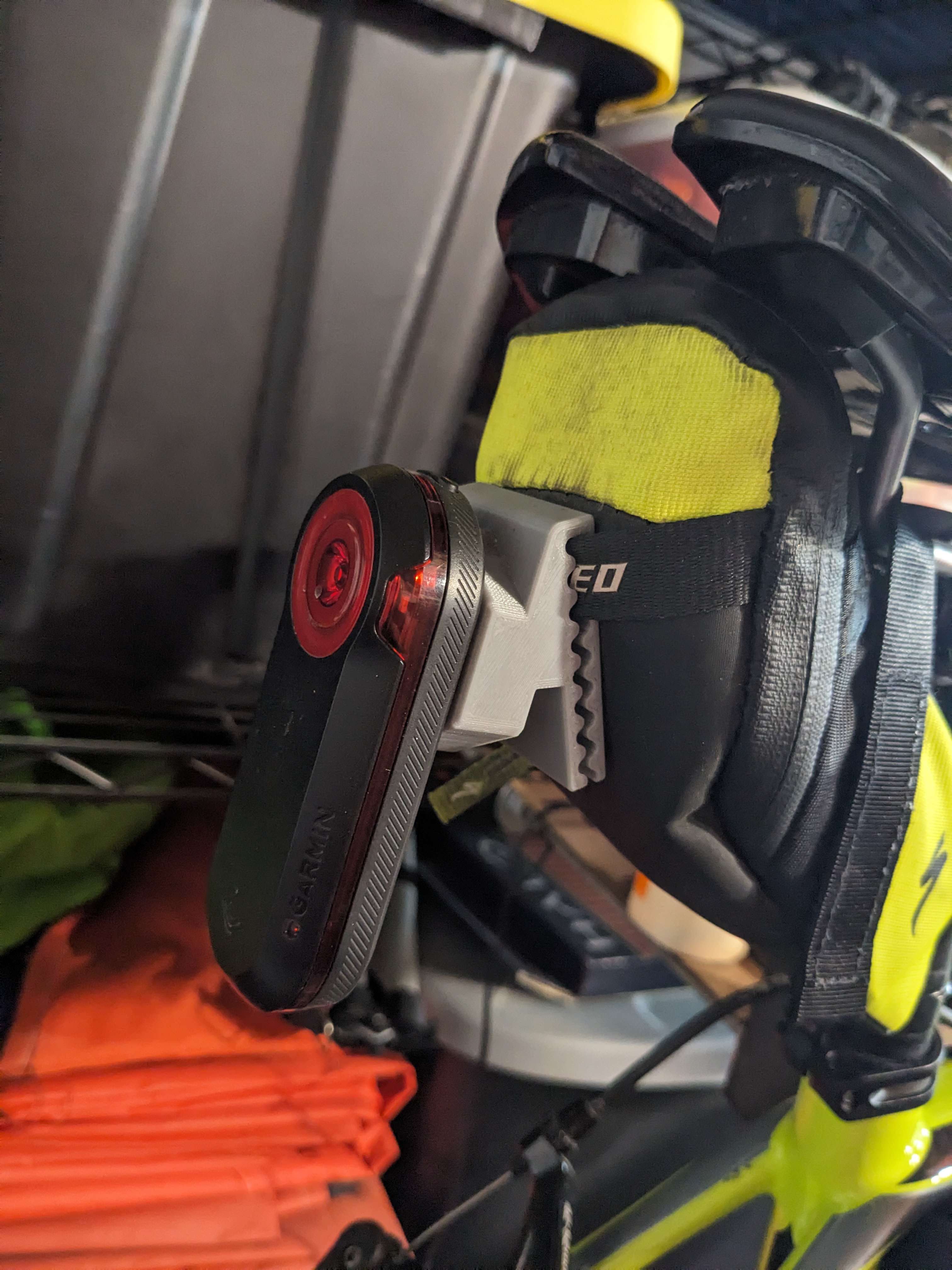 Clip on Brake Light and Vario Mounts for Saddle Bag Straps by Michelle ...