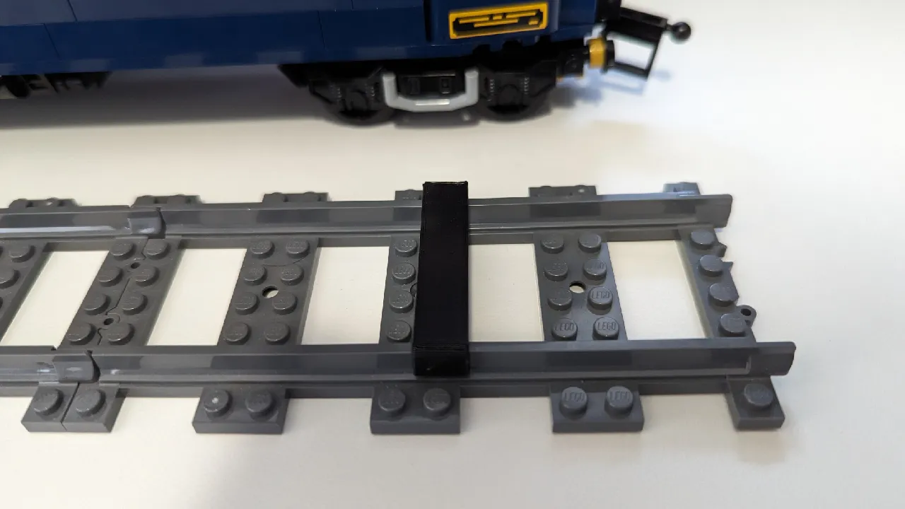 Lego Rail Stop by BestuuHest | Download free STL model | Printables.com