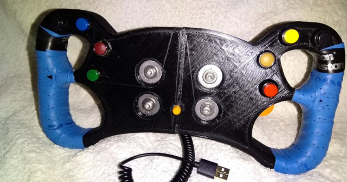 Formula Style Steering Wheel for Sim Racing by Mirko | Download free ...