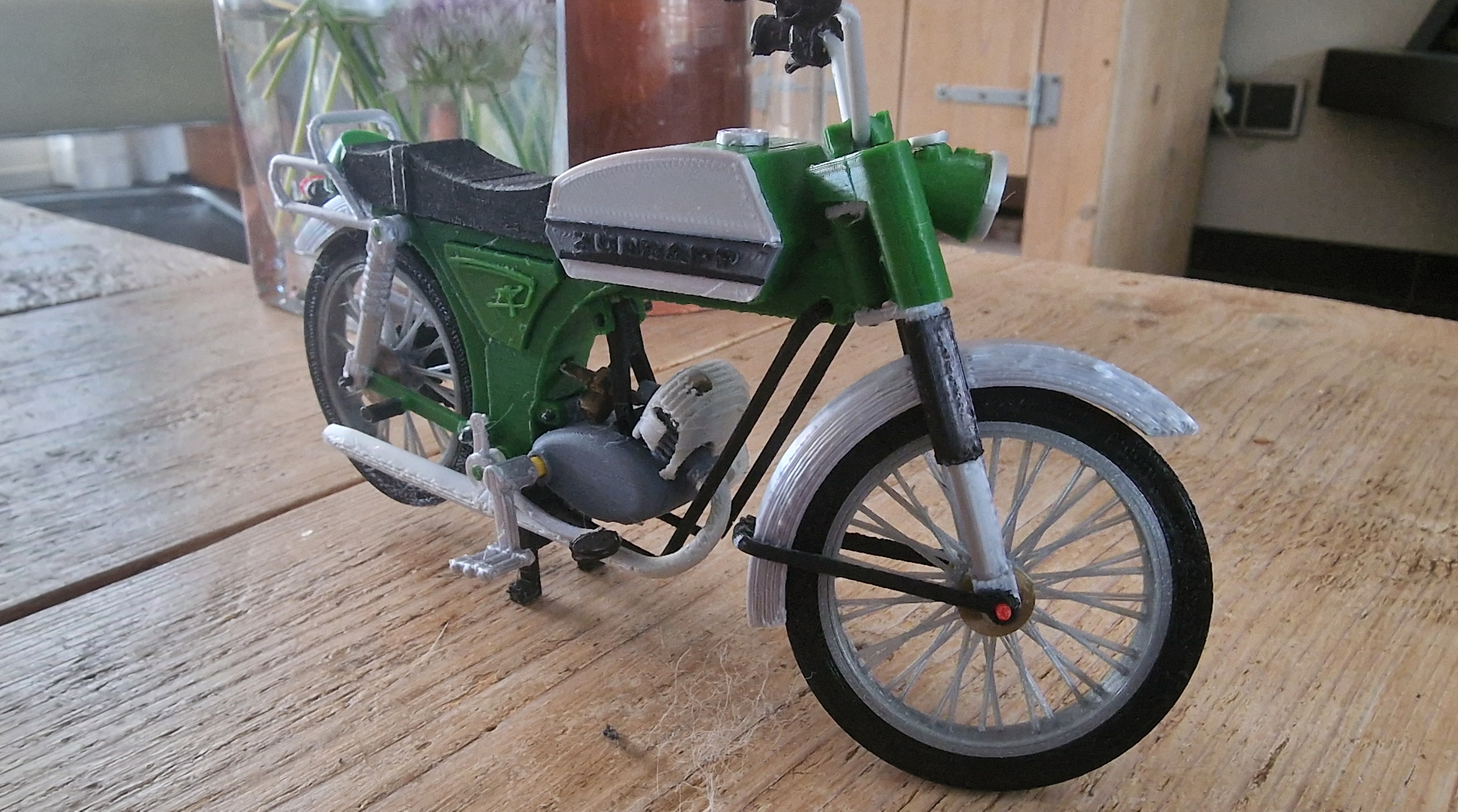 Zundapp CS50 yaer 1977 scale 1:10 designer Ed van der Heijden by Ed van ...