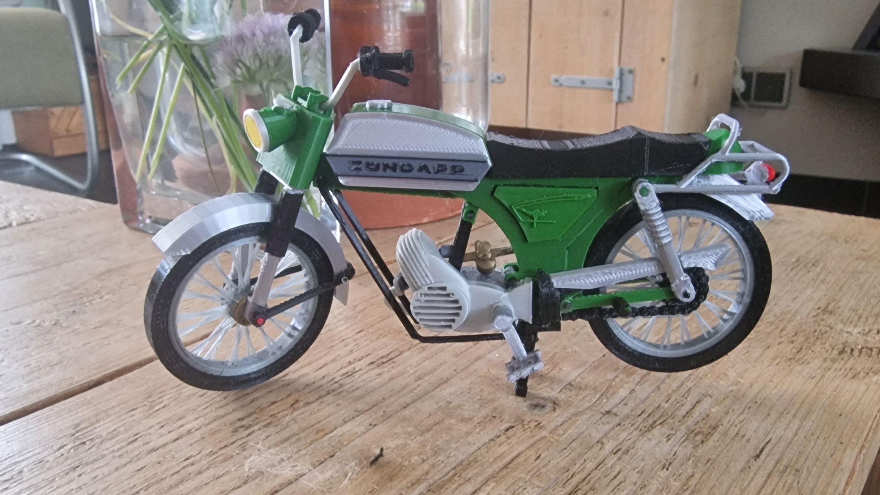 Zundapp CS50 yaer 1977 scale 1:10 designer Ed van der Heijden by Ed van ...