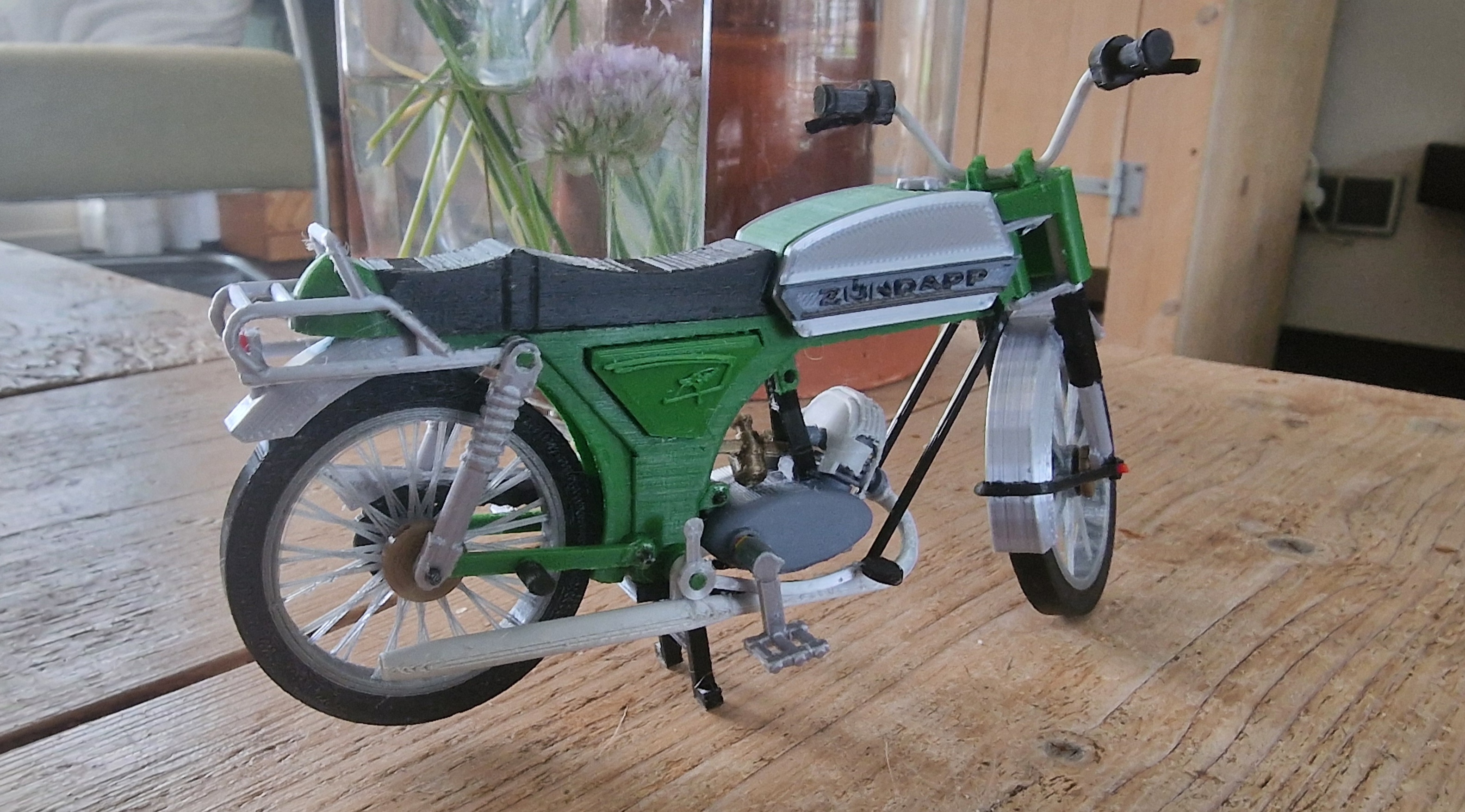 Zundapp CS50 yaer 1977 scale 1:10 designer Ed van der Heijden by Ed van ...