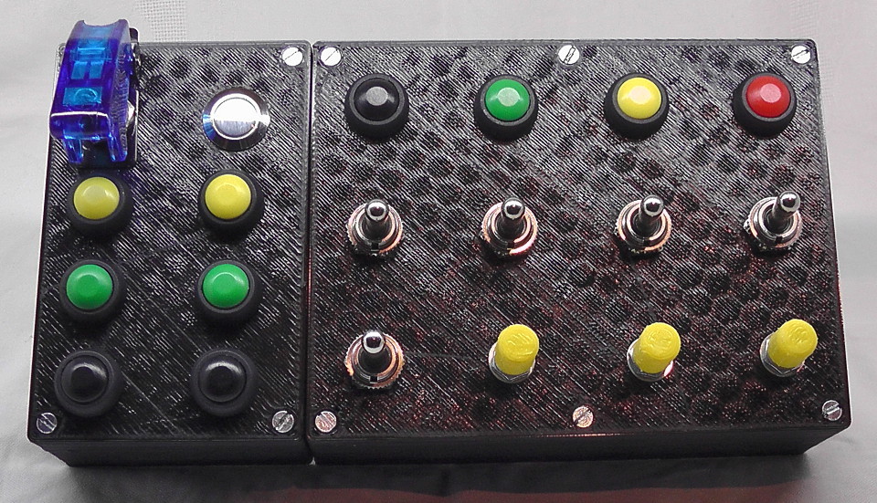 Modular Open Sim Racing Button Box by Mirko | Download free STL model ...