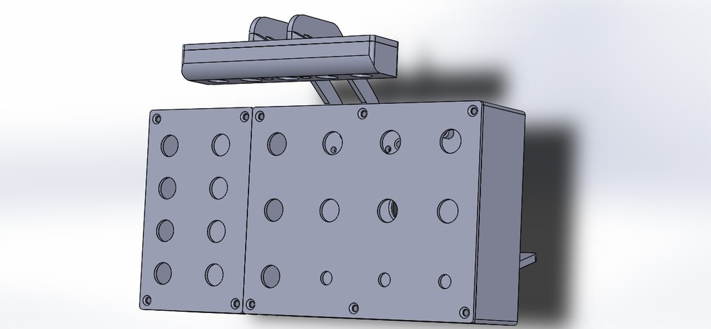 Modular Open Sim Racing Button Box by Mirko | Download free STL model ...