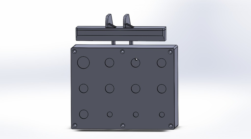 Modular Open Sim Racing Button Box by Mirko | Download free STL model ...