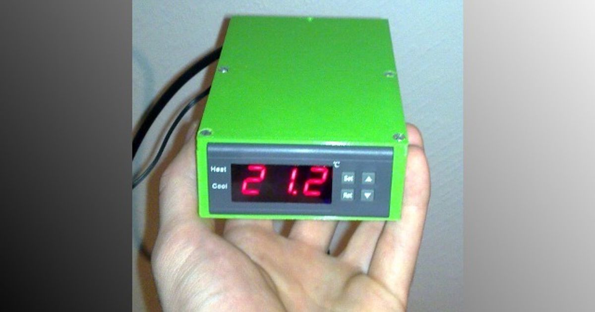 Enclosure for Digital Temperature Controller by Mirko | Download free ...