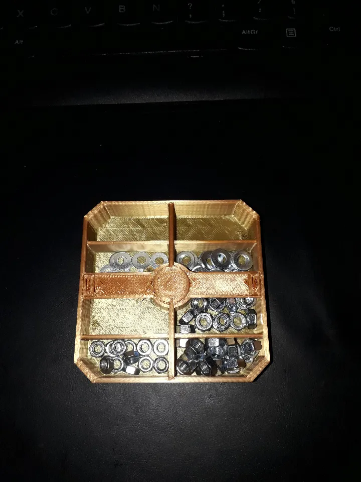 Stackable Screw Box with 8 compartments by Raoul | Download free STL ...