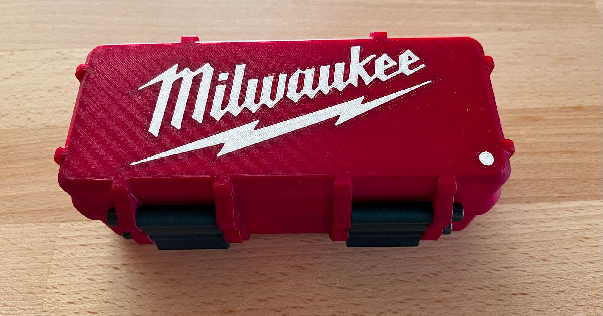 Milwaukee Rugged Safety Glasses Case by exo_tom | Download free STL ...