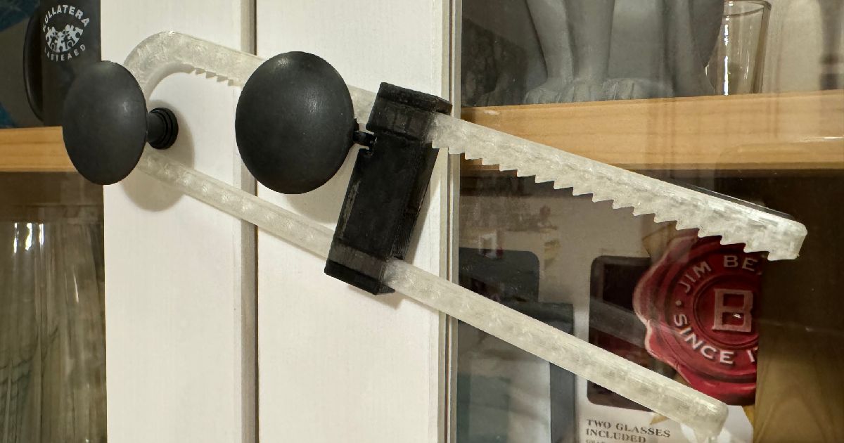 Baby proof cabinet lock by kuldar | Download free STL model ...