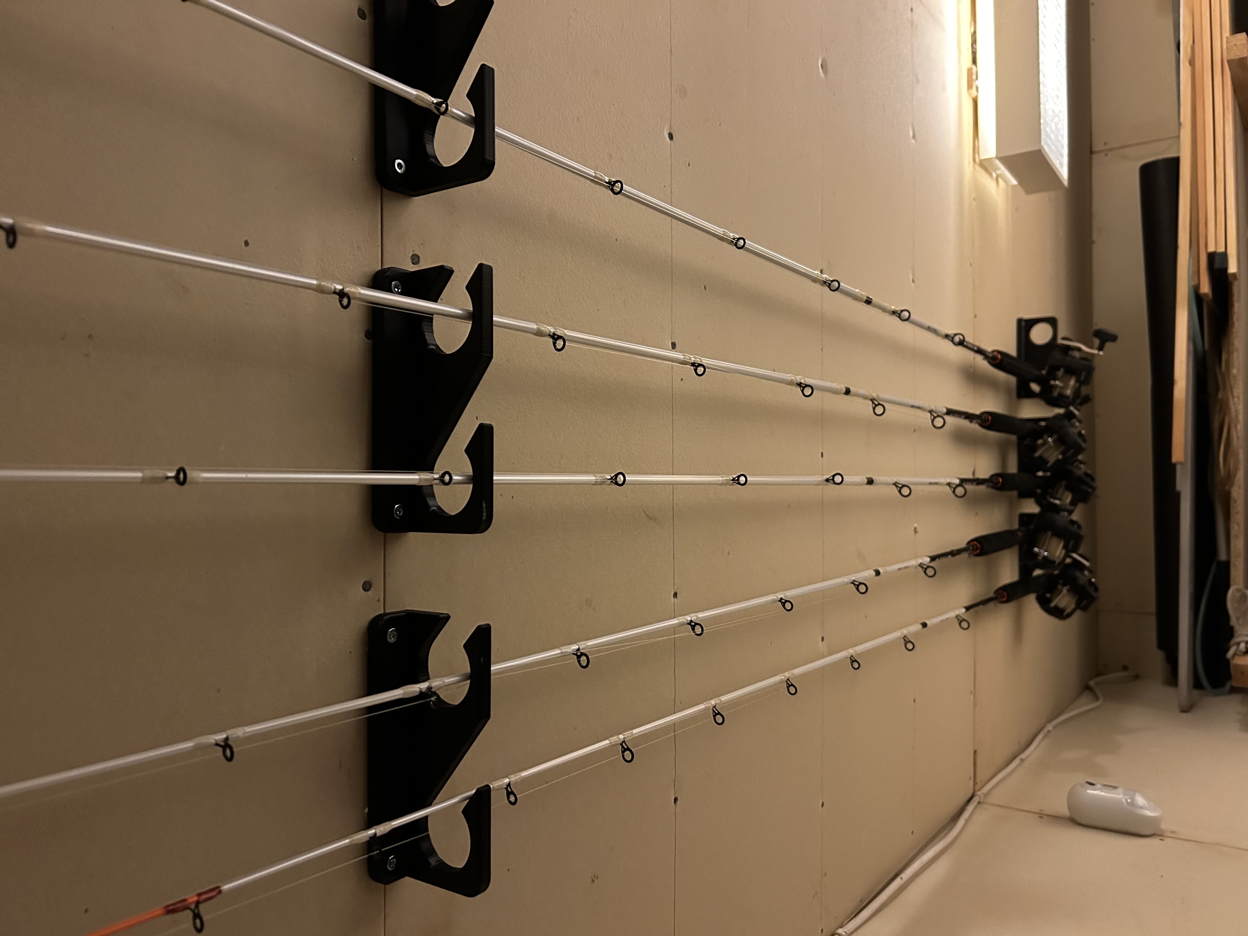 Rod holder Dual and Single by mp42 | Download free STL model ...