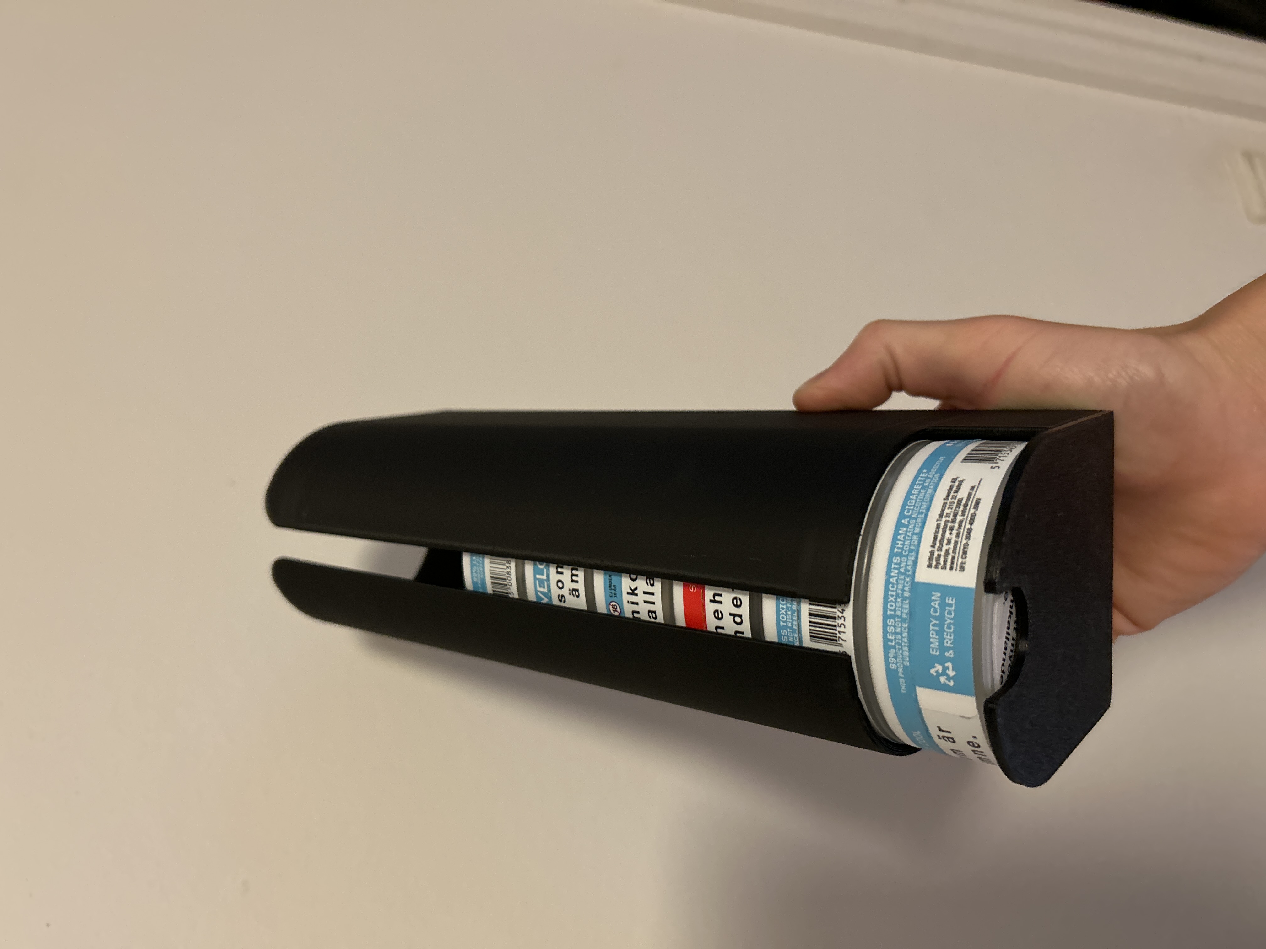 Snus/ZEN Wall holder by Nicklascs | Download free STL model ...