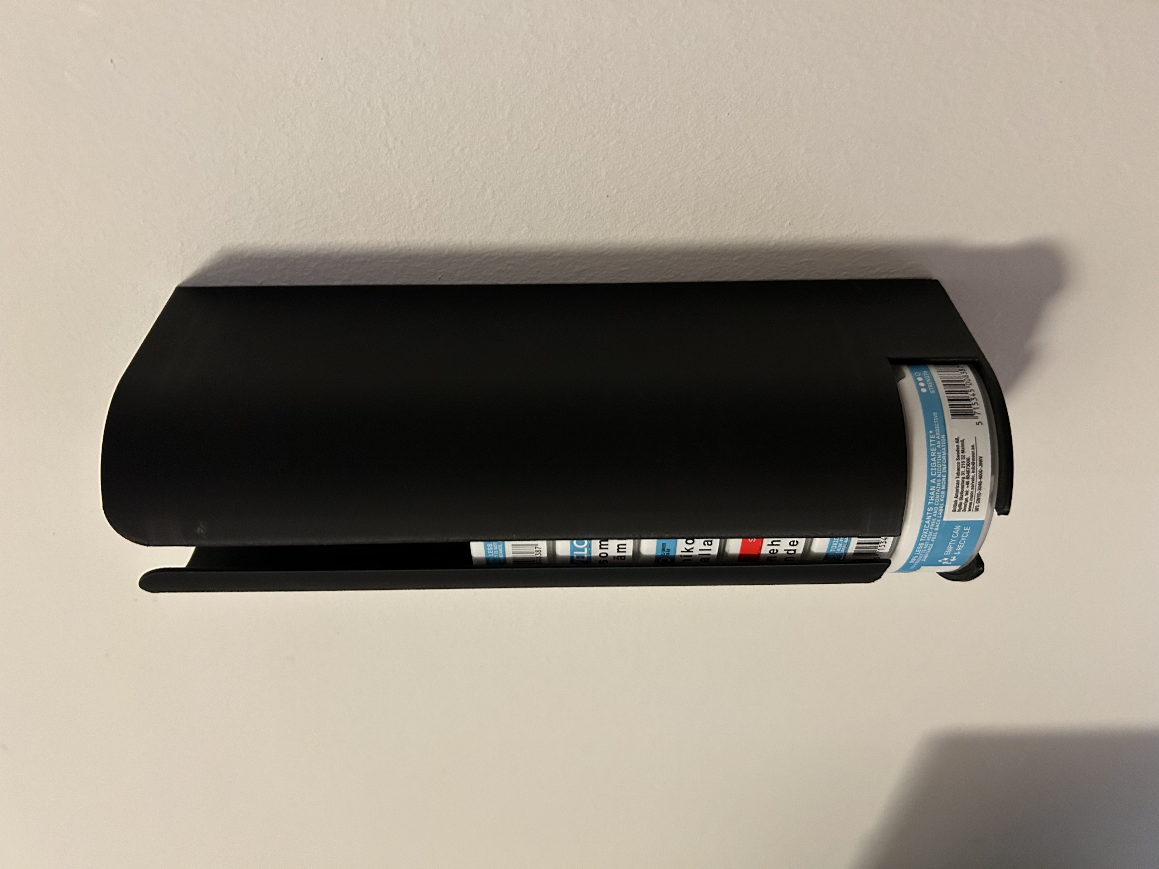 Snus/ZEN Wall holder by Nicklascs | Download free STL model ...