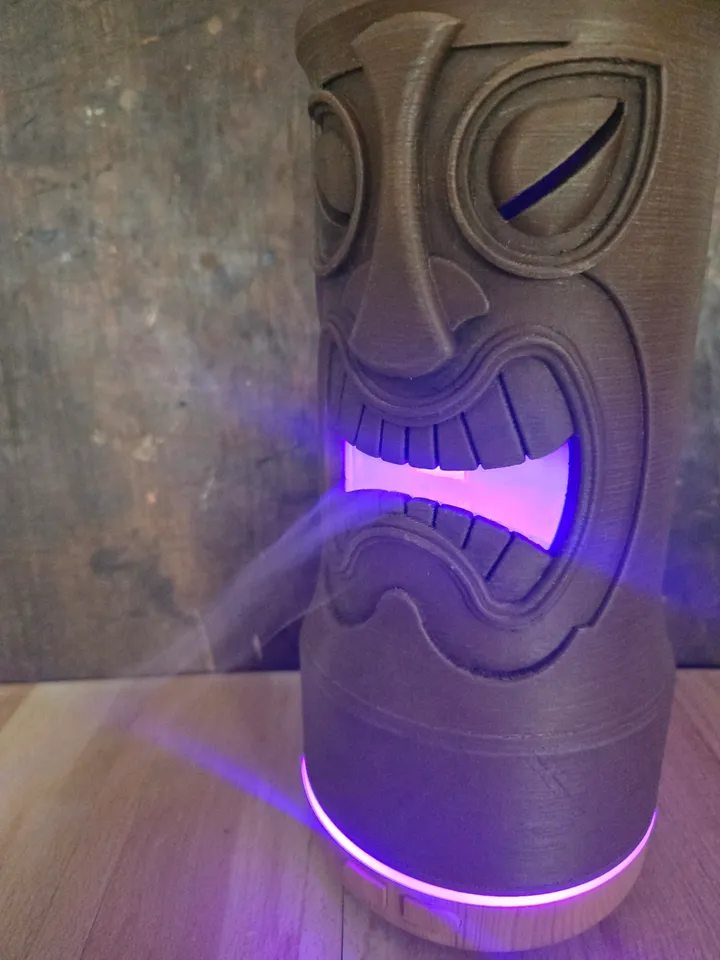 Tiki Essential Oil Aromatherapy Diffuser cover by blackwinged_zero ...