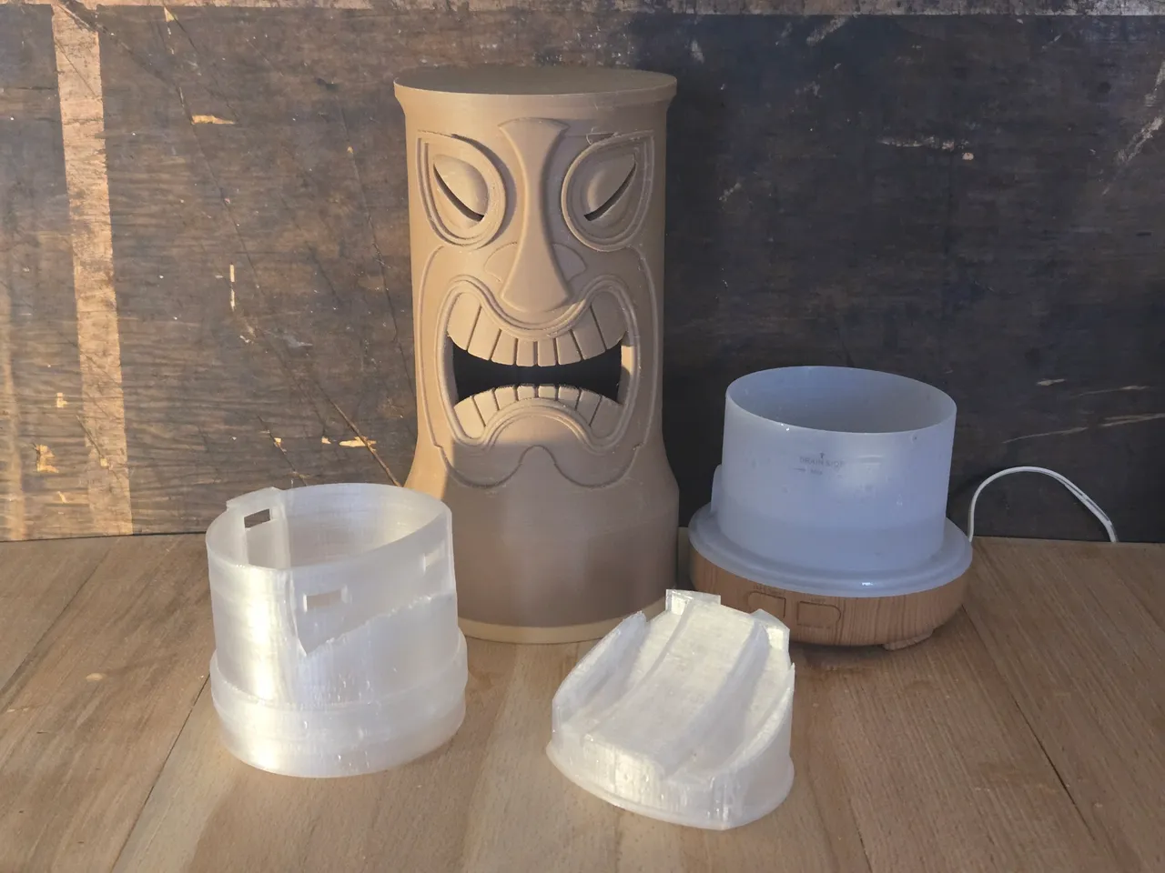 Tiki Essential Oil Aromatherapy Diffuser cover by blackwinged_zero ...