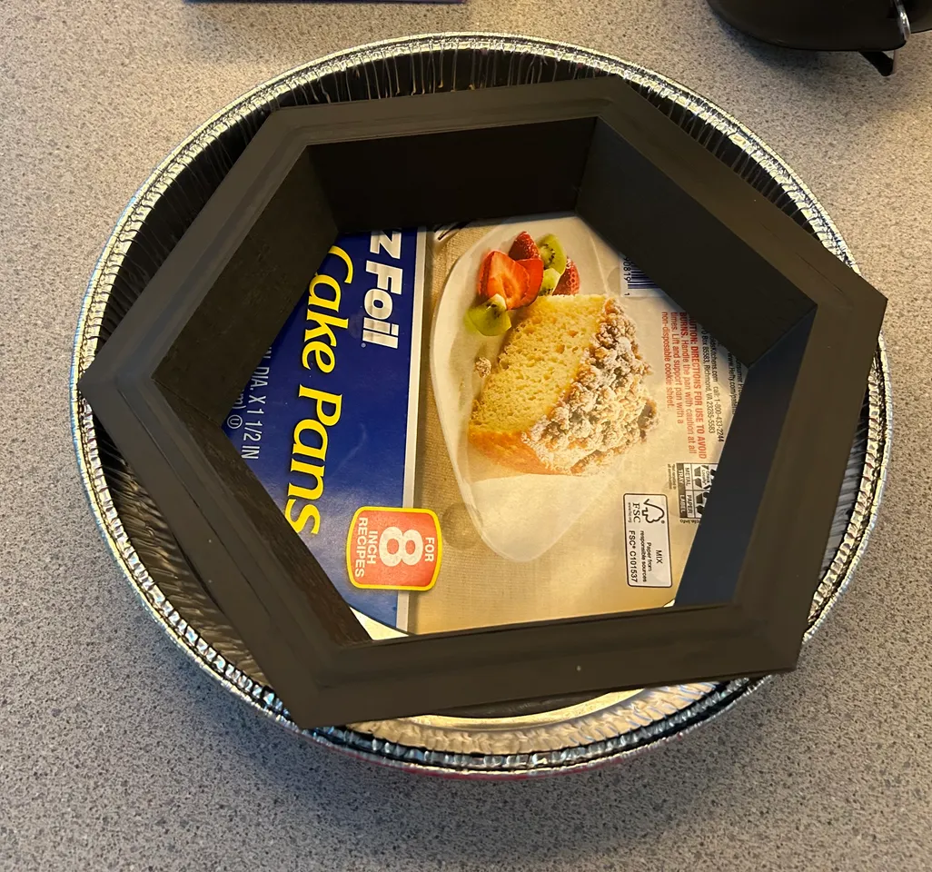 Bestagon (Hexagon) pie-plate form by EdwardFace | Download free STL ...