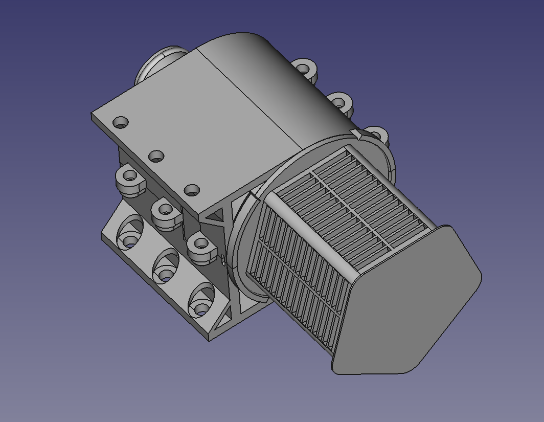 3D Printer CPAP Turbine General Mount Prototype - Resmed S10/S9 by Beta ...
