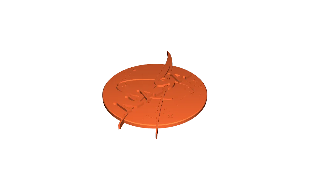 NASA logo by Nicolò Caraci | Download free STL model | Printables.com